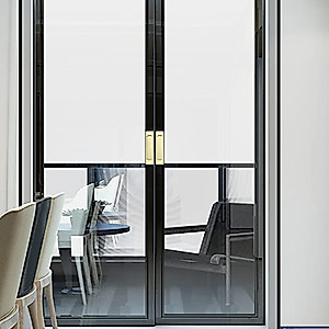 INCAUCA 2 Pack Barn Door Handles, 6 Inch Flush Door Pull, Recessed Door Handles, Sliding Closet Door Finger Pull, Rectangular Flat Plate for Pocket Door Drawer Cabinet Cupboard (Gold)