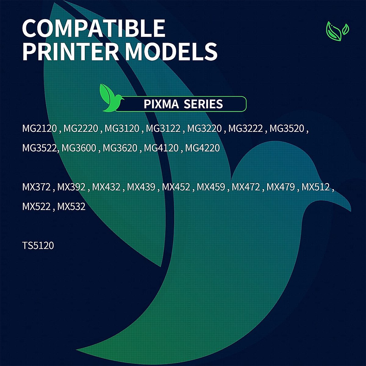 240 241 Ink Cartridge Replacement for Canon PG-240 CL-241 Combo Pack Fit for Pixma MG3620 MG3600 TS5120 MX532 MG3520 MG2120 MG3120 MG3220 MX452 MX472 MG3122 Printer