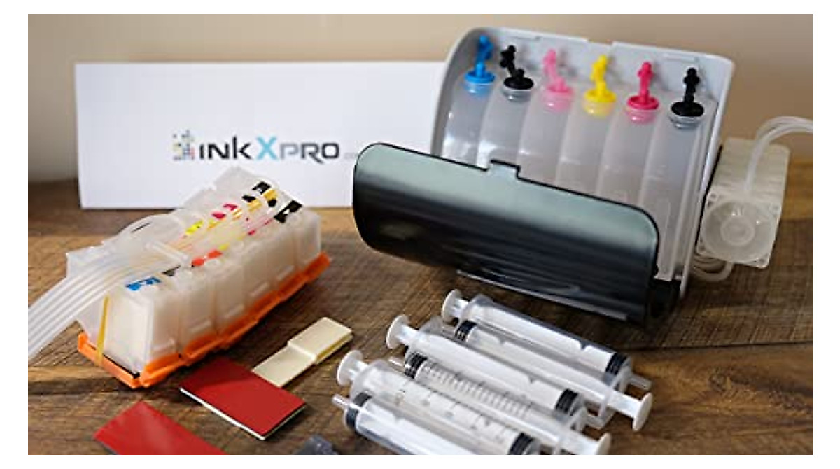 INKXPRO 312XL Empty Ink System CISS Refillable Cartridge Kit with Ink ...