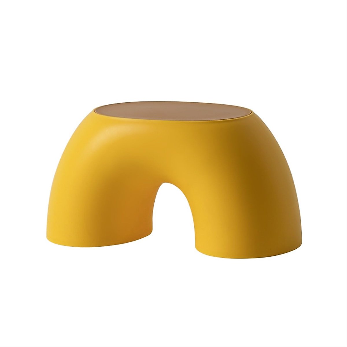 GeRRiT Rainbow Stool,Simple Small Bench,Home Sleek and Comfortable Stool,Non-Slip and Durable Shoe Changing Stool (Color : Blue, Size : 7.5x14x7.2inch)
