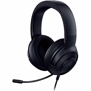 Razer Kraken X Lite Ultralight Gaming Headset: 7.1 Surround Sound - Lightweight Aluminum Frame - Bendable Cardioid Microphone - for PC, PS4, PS5, Switch, Xbox One, Xbox Series X & S, Mobile - Black