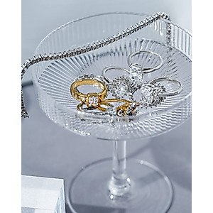 DIAMONBLISS Yellow Gold clad Sterling Silver Clear Emerald Cubic Zirconia Bezel Engagement Ring, Size 8