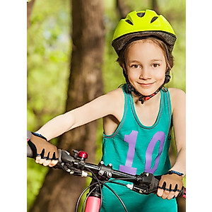 3 Pairs Kids Half Finger Gloves Sport Gloves Non-Slip Gel Gloves for Children Cycling Riding Biking (Classic,3-5 Years)