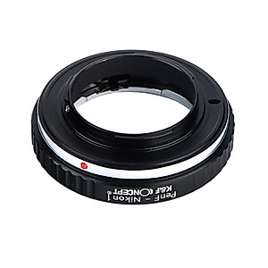 K&F Concept Lens Mount Adapter Compatible with Olympus Pen-F Lens to Nikon 1 Series Camera