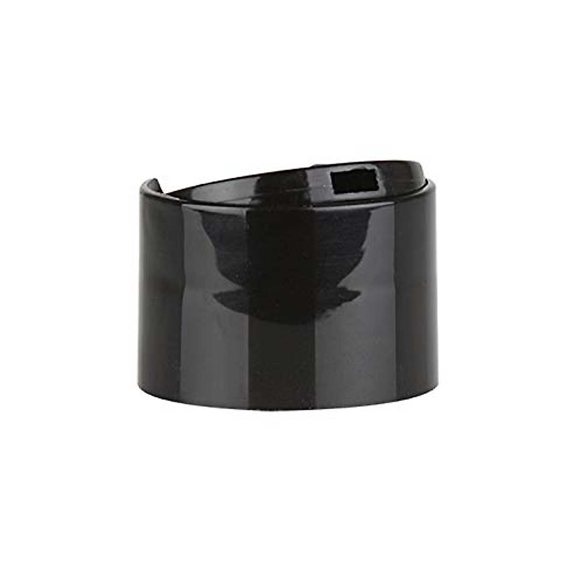 Earth's Essentials 2 Pack Refillable 16 Ounce HDPE Squeeze Bottles With Stand On The Cap Dispenser Tops-Great For Lotions, Shampoos, Conditioners and Massage Oils From (BLACK CAP)