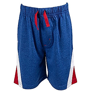 Marvel Avengers Spider-Man Little Boys 3 Piece Outfit Set: T-Shirt Tank Top Shorts 7-8
