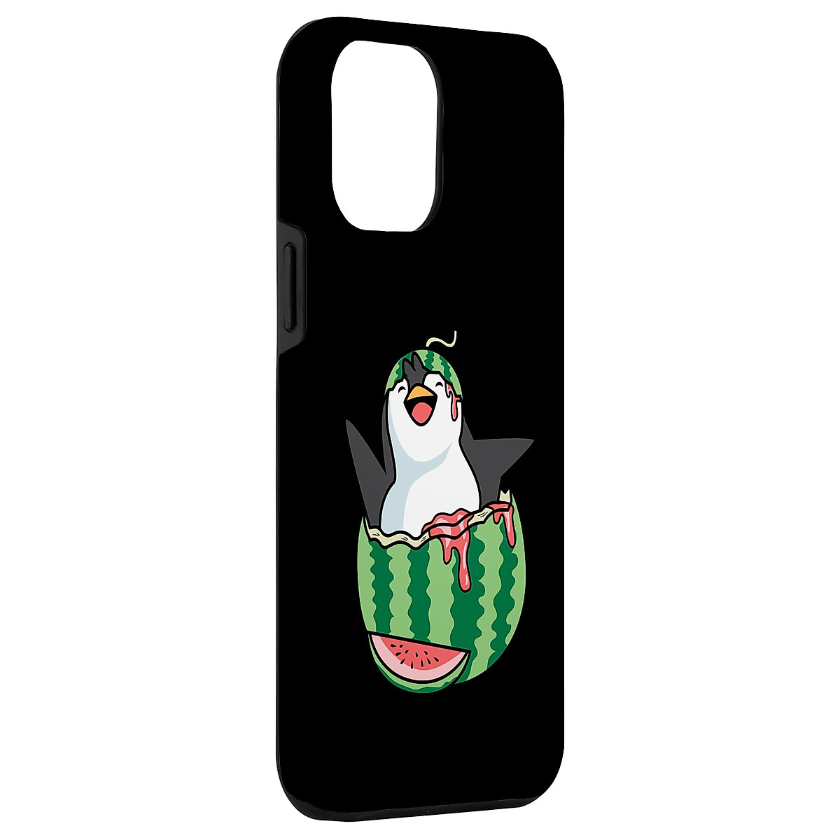 iPhone 14 Pro Max Melon Penguin Fruit Vendor Case