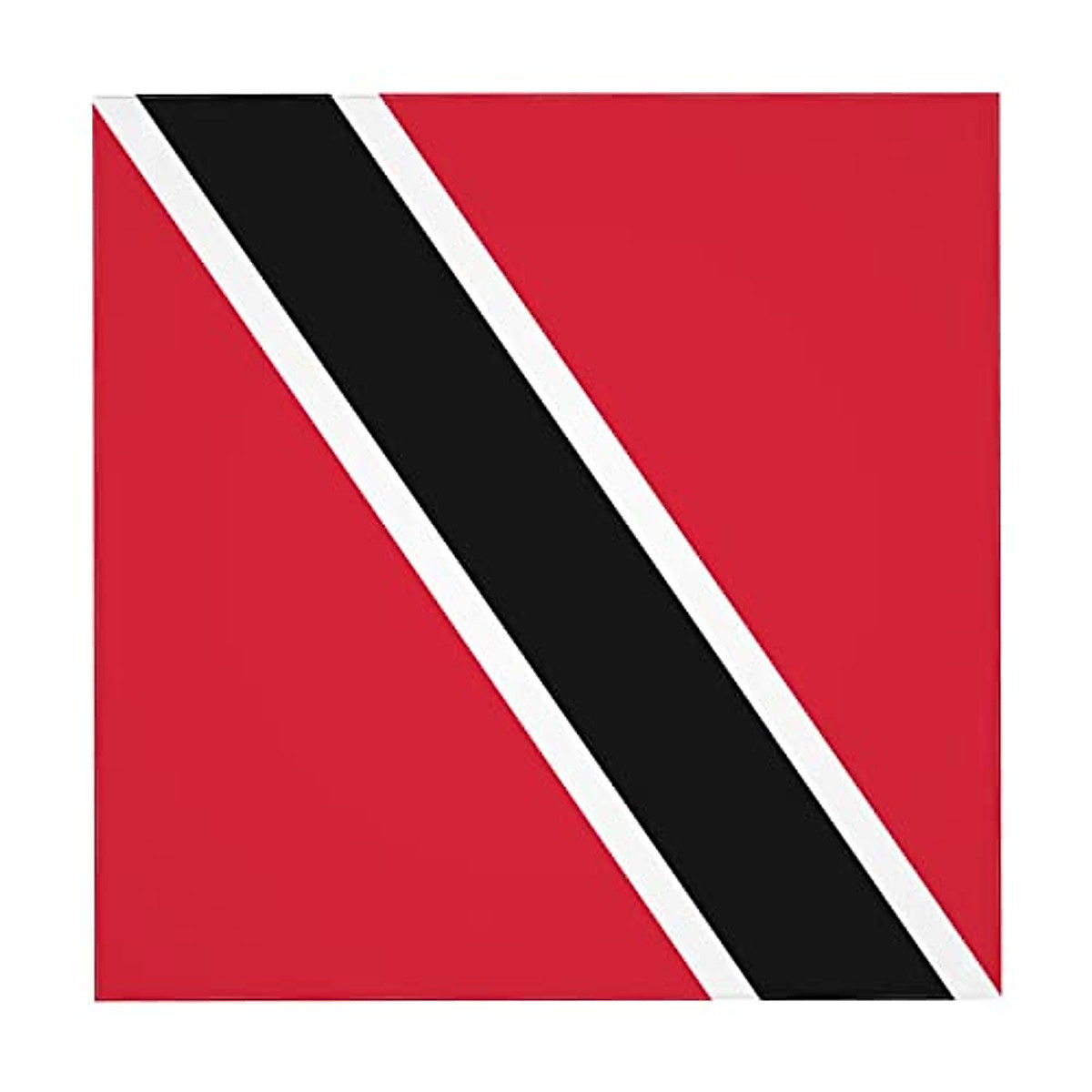 LIICHEES Flag of Trinidad and Tobago Tablecloth Kitchen Dining Room 60"x60" Square Washable Table Cover Outdoor Garden Picnic Tablecloths