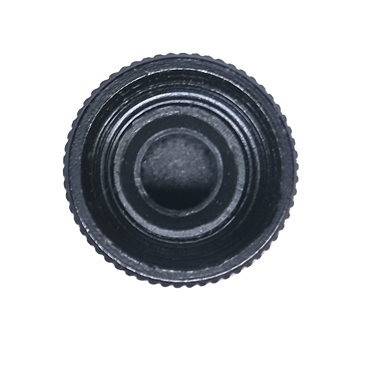 harpfeas 4 Pcs Metal Volume Tone Dome Tone Guitar Speed Control Knobs with Allen Keys Screws Set for Fender Strat Telecaster Gibson Les Paul Electric Guitar or Bass (Black)