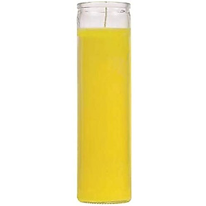 TopNotch Outlet Jar Candles - Red Yellow Blue Green Wax Candle (4 Pack) Sanctuary Vigils Blessings Prayers - Unscented Glass Jars Candle Set - Jar Candles