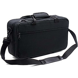 Tosnail 600D Water-resistant Foam Cotton Padded Clarinet Case, Clarinet Gig Bag