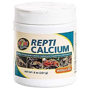 Zoo Med Reptile Calcium without Vitamin D3, 8-Ounce