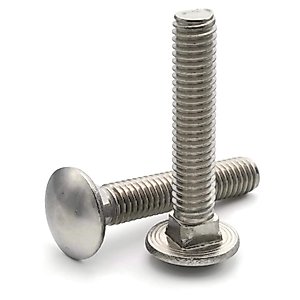 Carriage Bolt 18-8 Stainless Steel 1/4"-20 x 2-1/4" Qty-25