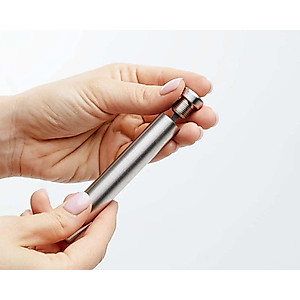 BitcoinMerch.com - Cryptosteel Capsule Duo, AISI 303 Stainless Steel - Mnemonic BIP39 BIP32 SLIP39 Seed Key Backup Cryptocurrency Crypto Bitcoin BTC Litecoin LTC Ethereum ETH