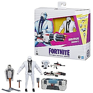 FORTNITE Victory Royale Series Brutus (Ghost) Deluxe Pack Collectible Action Figure with Accessories - Ages 8 and Up, 6-inch