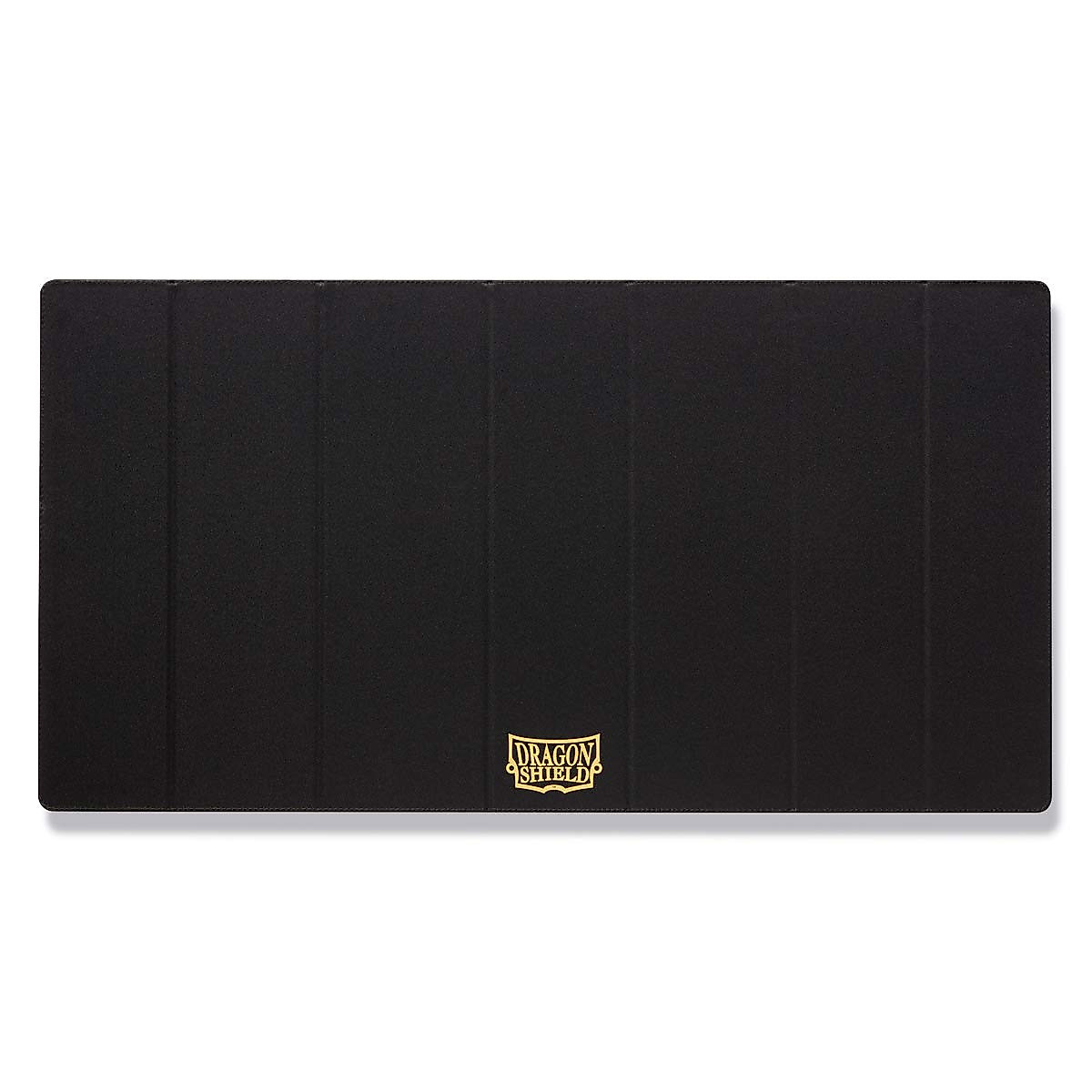 Dragon Shield Magic Carpet 500+ Black & Black Durable Magnetic Leather Deck Box Storage Case Protector