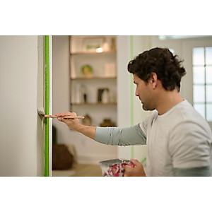 FROGTAPE 1358464 Multi-Surface Painter's Tape with PAINTBLOCK, Medium Adhesion, 1.88" Wide x 60 Yards Long, Green