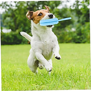Housoutil Teething Toy Pet Teething Toys TPR Pet Dog Dental Stick Puppy Teething Toys