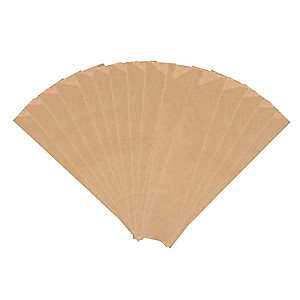 Disposable Chopsticks Silverware Sleeves 200Pcs Chopsticks Takeout Sleeve, Chopsticks Paper Bag, Disposable Chopsticks Packing Sleeves ( Light Brown ) Disposable Chopsticks Brown Paper Bags