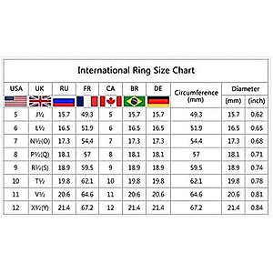 KUYIUIF 925 Sterling Silver Stacking Ring, Cubic Zirconia Eternity Band, 3 Band Width, Anniversary, Engagement, Wedding Ring for Women (8)