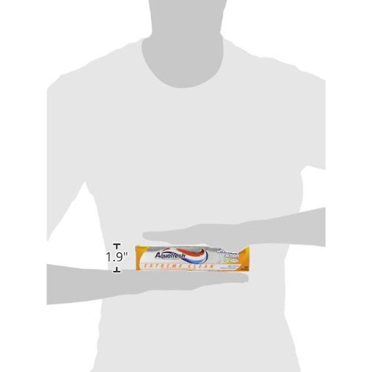 Aquafresh Extreme Clean Whitening Action Fluoride Toothpaste for Cavity Protection, 5.6 ounce