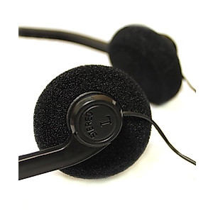 Encore ENC-06 50 Pack Budget Stereo Classroom Headphones Bulk Disposable