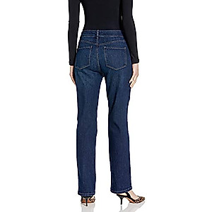 Bandolino Women's Mandie Signature Fit 5 Pocket Jean, Greenwich,12 Short