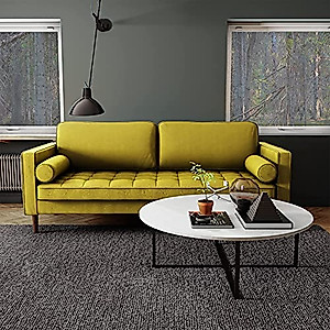 Nouhaus Module, Sleeper Sofa Bed Couch. 7ft Luxury Convertible Sofa Futon Bed with No Roll Together Latex. Moss Woven Pull Out Couch Bed for Bedroom Couch, Small Apartment Furniture Sofas or RV Couch