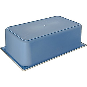 Carlisle FoodService Products CM1100C1402 Coldmaster CoolCheck 6" Deep Full-Size Insulated Cold Food Pan, 15 Quart, Color Changing, White/Blue