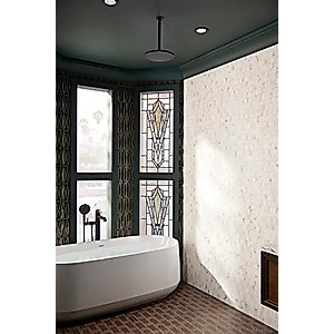 Kohler 27051-SN OCCASION™ 8" single-function 2.5 gpm rainhead, Vibrant Polished Nickel