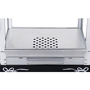 6111 Great Northern Popcorn Black Foundation Top Popcorn Popper Machine, 4 Ounce