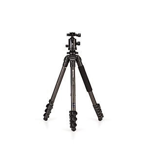 Benro Adventure 2 Series Carbon Fiber Tripod w/ B2 Ball Head (TAD28CB2),Black,Series 2/ 4 Section Kit w/ B2 Head