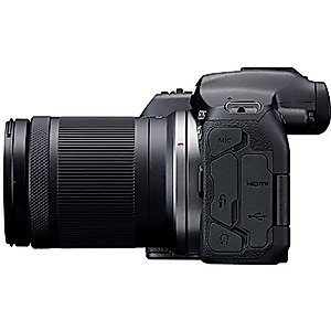 Camera Bundle for Canon EOS R7 Mirrorless Camera with RF-S 18-150mm f/3.5-6.3 is STM and RF 100-400mm f/5.6-8 is USM Lens + Microphone with Video Kit Accessories (Renewed)
