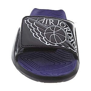 Nike Men's Jordan Hydro 7 Slide Sandals, AA2517 (9 D(M) US, Black/White/Dark Concord)