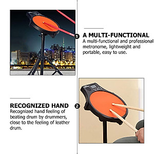 MILISTEN Digital Electronic Drummer Training Metronome Drum Pad for Kids Beginners