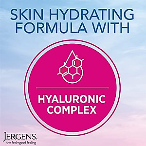 Jergens Cloud Creme Hand Cream for Dry Hands, Lotion with Hyaluronic Complex, Non-Greasy Moisturizer & Breathable Light Formula, 3 oz