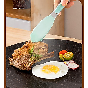 YIKANGHENG Thin Korean Grill Pan, 9 Inch Iron with Non-stick Coating Baking Tray on Heating Stove for Home, Party Travel and Outdoor (9 inch)