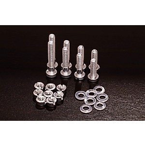 Universal Turntable Headshell Cartridge Mounting Kit, Screws,Bolts,Nuts, Washers