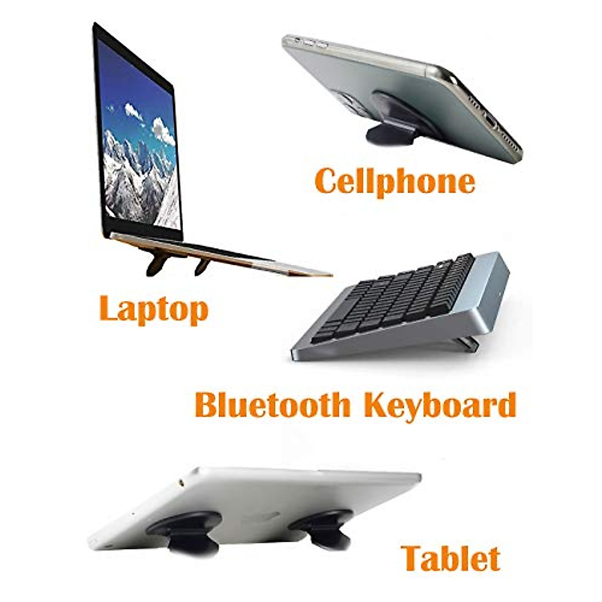 Mini Ergonomic Foldable Laptop Stand - Cooling & Comfort (2PCS)
