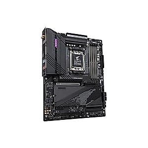 GIGABYTE B650 AORUS PRO AX (AM5/ LGA 1718/ AMD B650/ ATX/ 5-Year Warranty/ DDR5/ Quad M.2/ PCIe 5.0/ USB 3.2 Gen2X2 Type-C/WiFi 6E/ Intel 2.5GbE LAN/Q-Flash Plus/EZ-Latch/Gaming Motherboard)