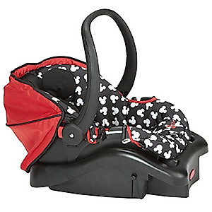 Disney Light 'n Comfy Luxe Infant Car Seat, Mickey Silhouette