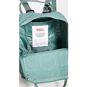 Fjallraven Women's Kanken Mini Backpack, Frost Green, One Size