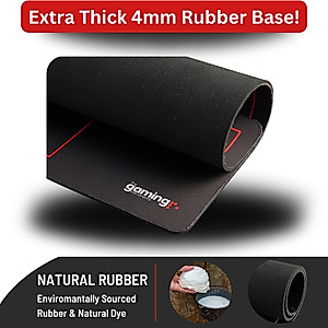 The Gaming Mat Company 2 Player Compatible Pokemon Playmat for Pokemon Cards - 28" x 18" x 0.16" Black & Red Battle Mat Stadium Board for Pokemon TCG Playmat Game & Pokemon Mat Trading Card