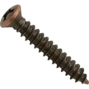 Hard-to-Find Fastener 014973127060 Phillips Oval Decorative Screws, 8 x 1, Piece-30