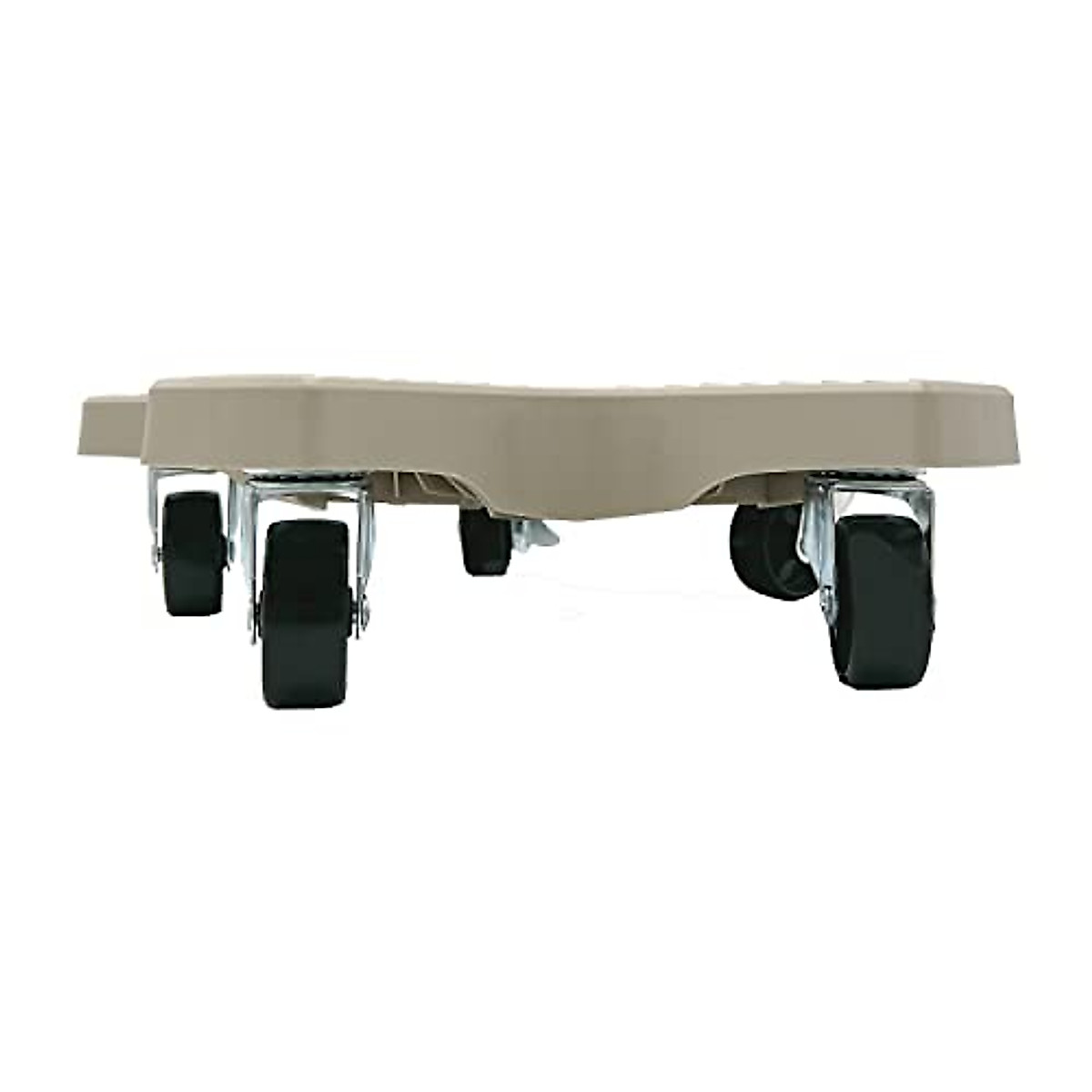 Bosmere S14450 Down Under Plant Caddie, Heavy Duty Plant Stand with Wheels, 500lb Capacity, 14-Inch, Light Gray