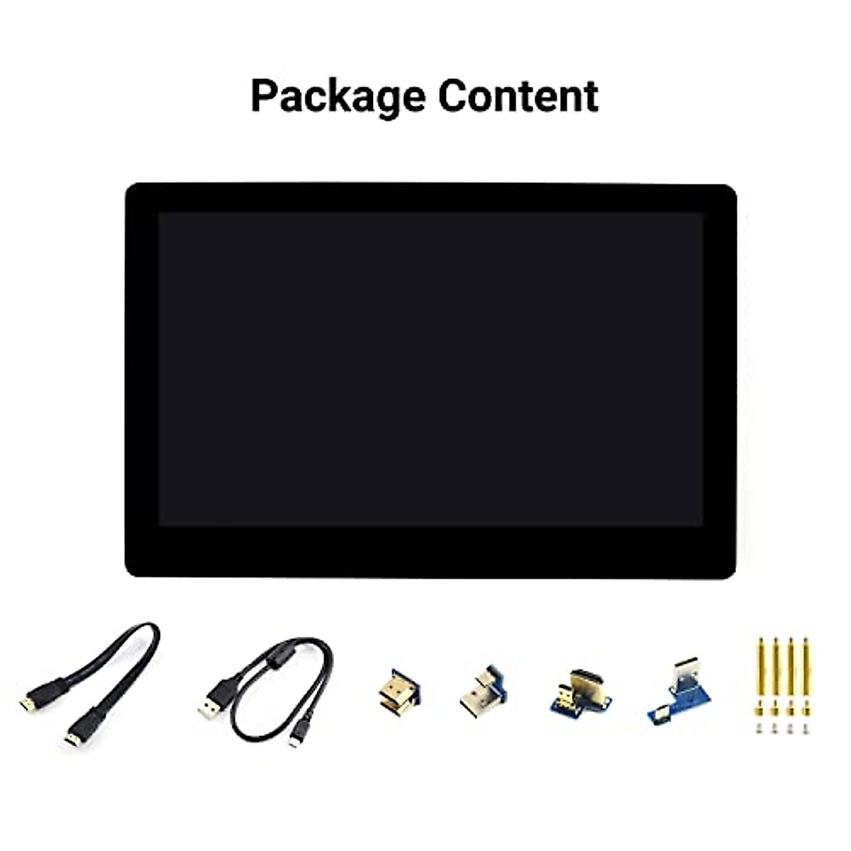 waveshare 5inch Capacitive Touch AMOLED Display Compatible with Raspberry Pi 5/4B/3B+/3A+/2B/B+/A+/Zero/Zero W/WH/Zero 2W CM3+/4 960×544 Resolution HDMI Optical Bonding Supports Jetson Nano/Windows