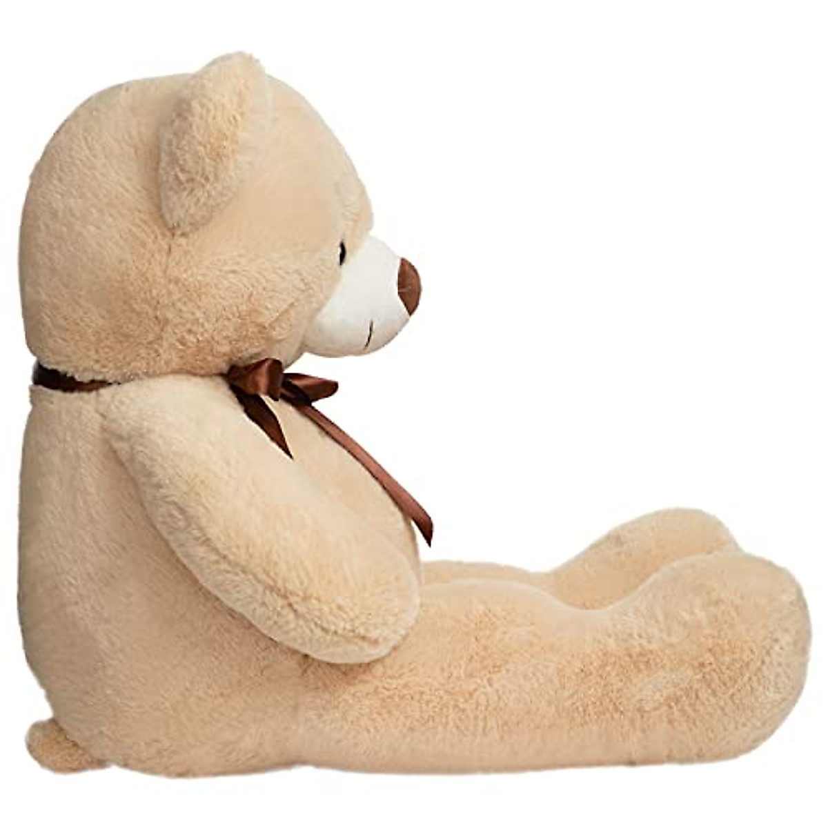 iBonny Teddy Bear Stuffed Animals Super Soft and Sweet Love Plush Bear Toy 32" Tan