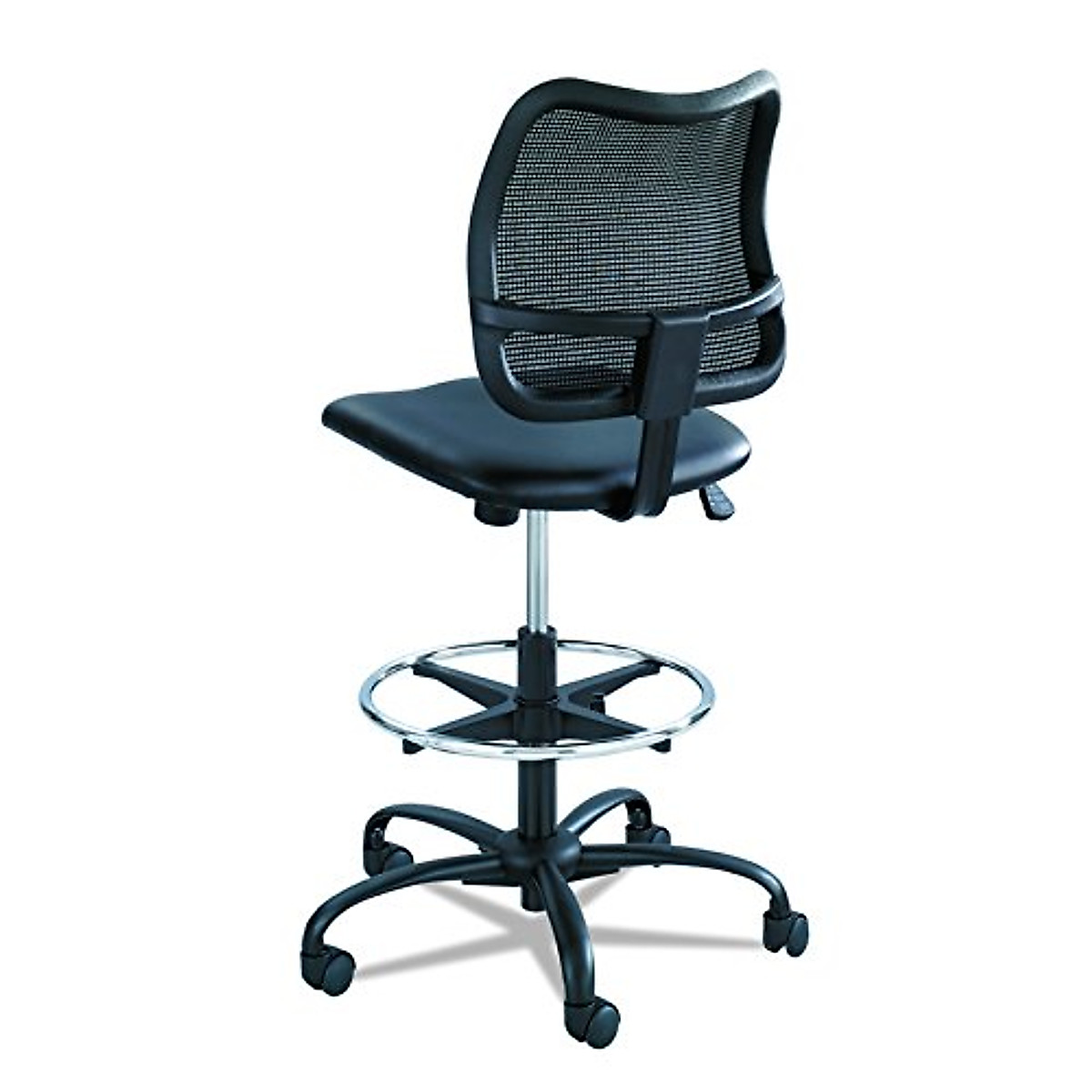 Safco 3397BV Chair, Extended Height, Black Vinyl