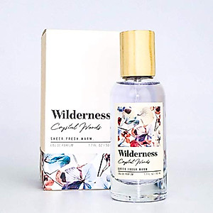 Wilderness Crystal Woods Eau de Parfum Spray by Tru Western - Fresh and Warm Floral Fragrance for Women - Featuring Notes of Eucalyptus Blooms, Jasmine Petals, and Sheer Cedar - 1.7 fl oz | 50 ml
