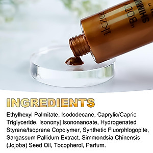 Body Shimmer Oil,Shimmering Body Oil,Bronze Face Brighten Glow Pearl Highlighter Illuminator Body Makeup Shine Glitter,Summer Body Glitter Moisturizing Glow Body Luminizer(3.4 Fl Oz)